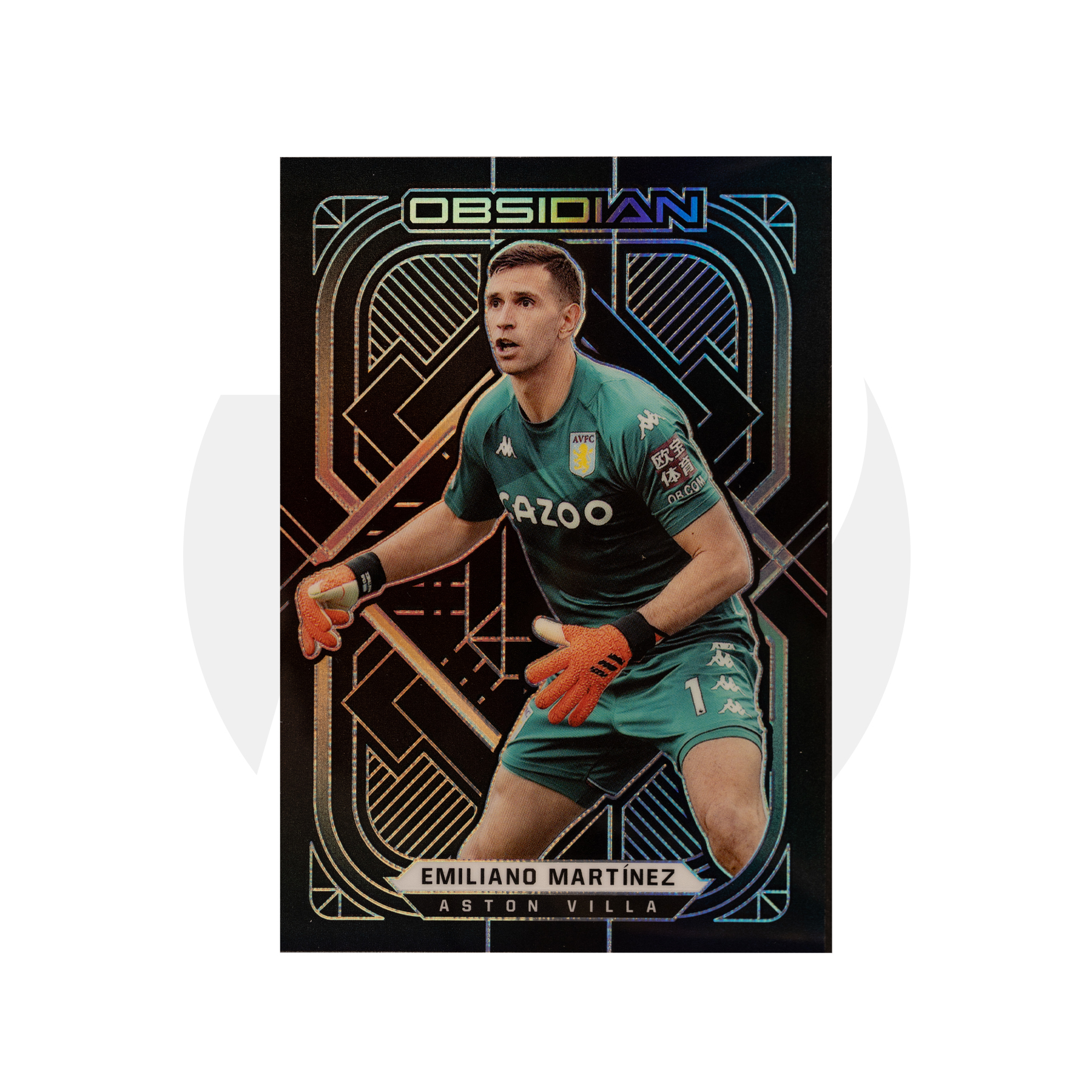 2021-22 PANINI - OBSIDIAN SOCCER EMILIANO MARTINEZ 27/105 (Raw Card)